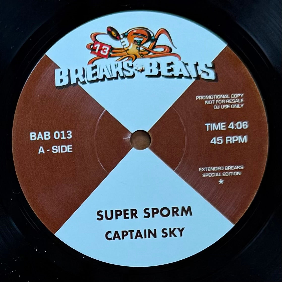 Captain Sky - Super Sporm b/w Gus Poole - Hallelujah